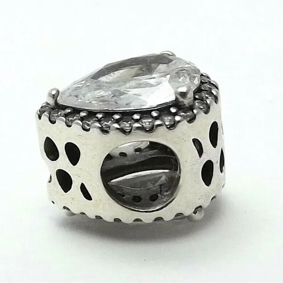 Pandora | Jewelry | Pandora Radiant Teardrop Charm | Poshmark